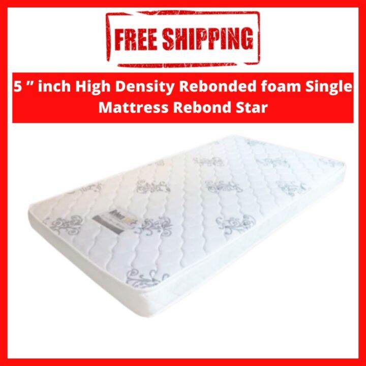 GOODNITE SpinaHealth 5 ” inch High Density Rebonded foam Single ...