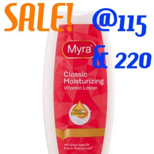 MYRA Whitening Lotion , Classic whitening & moisturizing, whitening ...