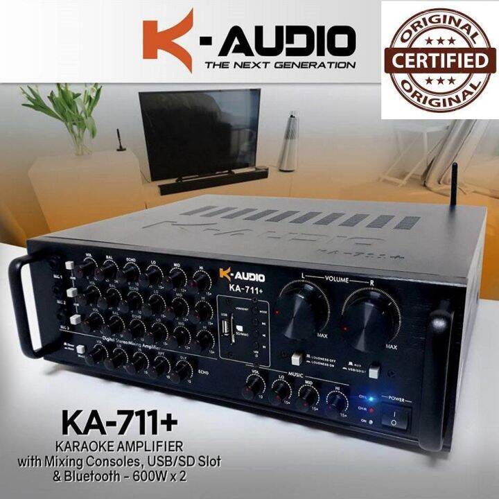Konzert K Audio KA-711+ Digital Mixing Amplifier | Lazada PH