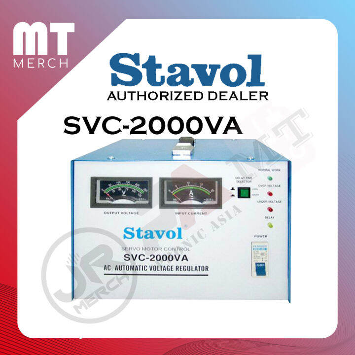 Stavol (SVC-2000VA) Automatic Voltage Regulator 2000 watts AVR 100% ...