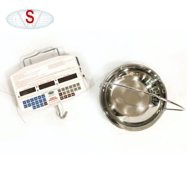 World Standard 30 kg Electronic Price Computing Hanging Scale Weighing ...