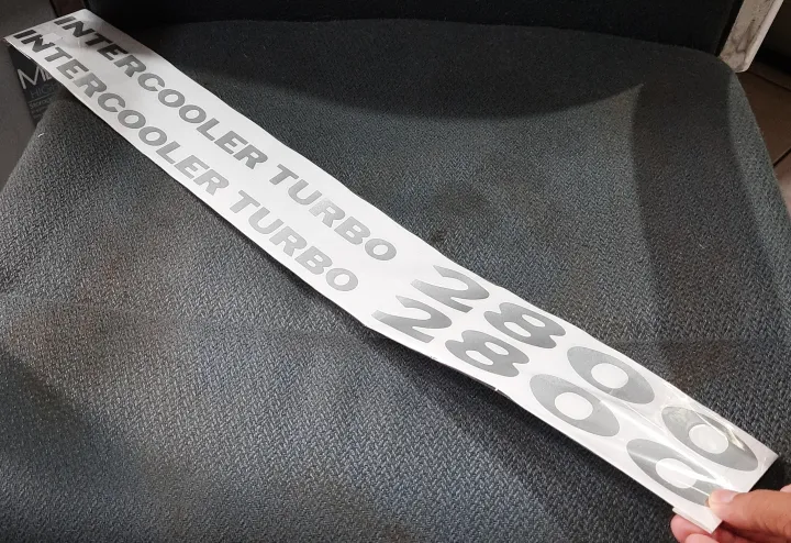 Intercooler Turbo 2800 Sticker | Lazada PH