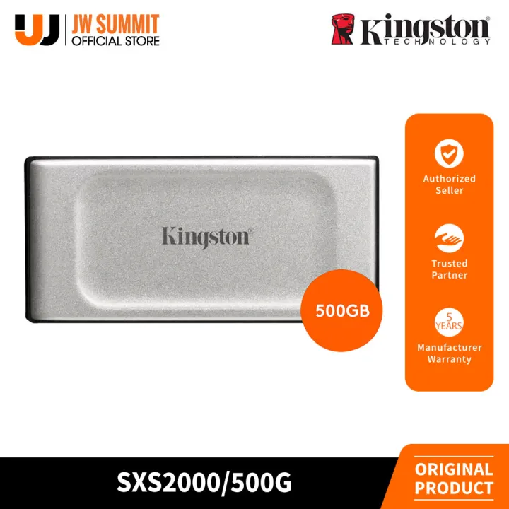 Kingston 500GB XS2000 Portable SSD High-performance External Solid ...