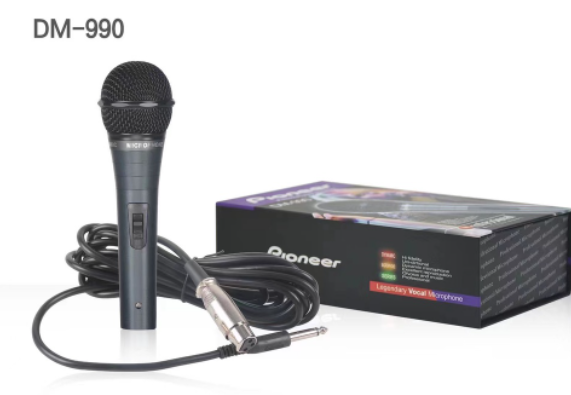 COD Pioneer Microphone Professional Dynamic Mic DM-990 DM990 | Lazada PH