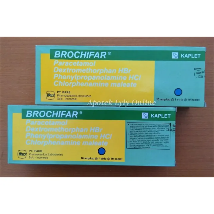 Brochifar Box 100 Tablet | Lazada Indonesia