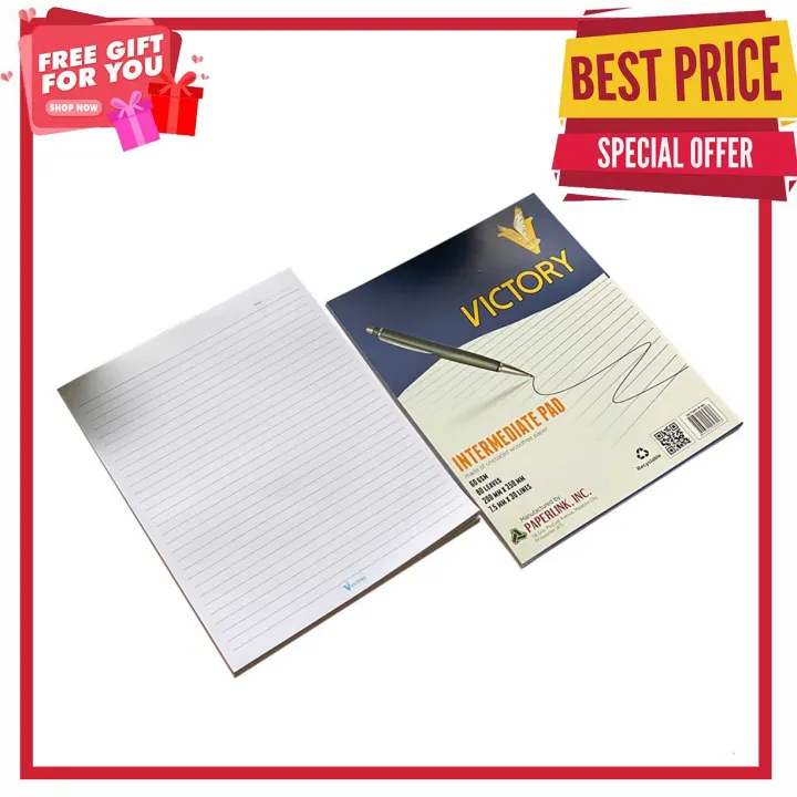 VICTORY intermediate pad 80leaves | Lazada PH