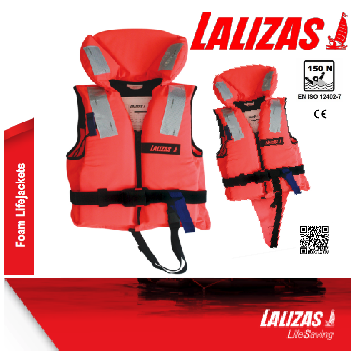 Lifejacket 150N, ISO 12402-3 เสื้อชูชีพ Lalizas | Lazada.co.th
