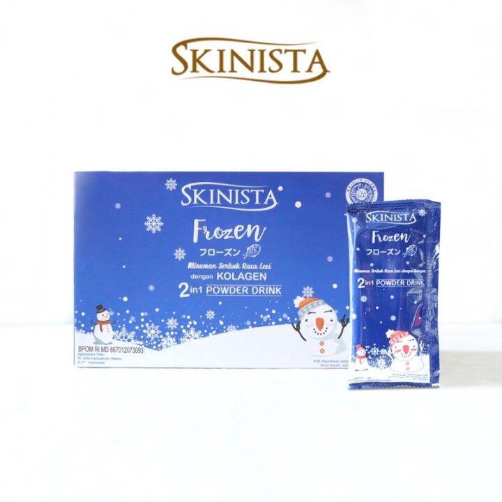 Skinista Frozen Collagen Drink 15 Sachet | Lazada Indonesia