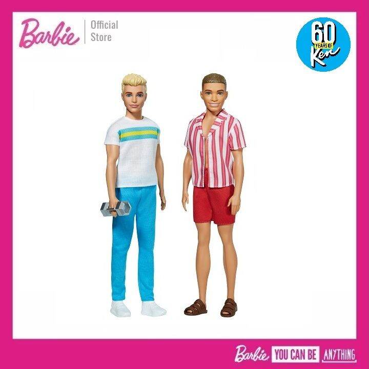 Ken 60Th Anniversary Doll Asst ตุ๊กตาเคนฉลองครบรอบ 60 ปี GRB41 | Lazada ...