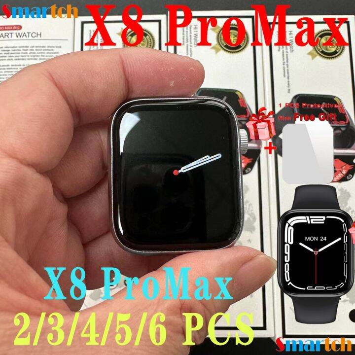 X8 Pro Max 2.0 Big Smart Watch Message Reminder Smartwatch Music ...