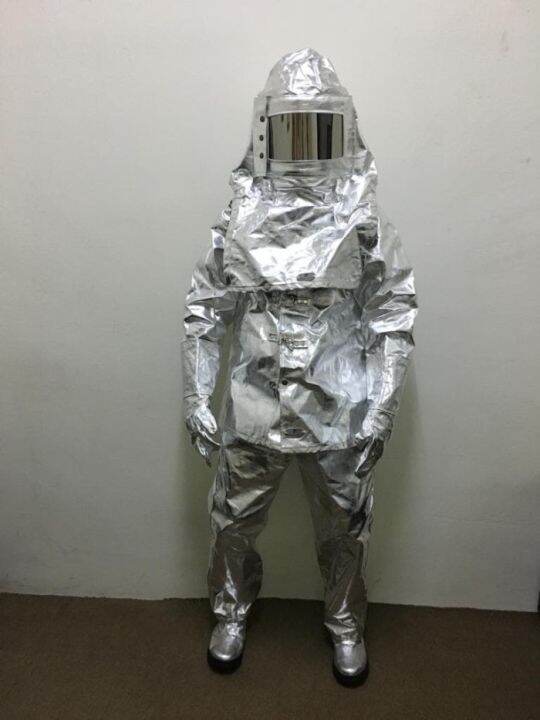 baju pemadam api aluminium BAJU TAHAN PANAS SAFETY termurah | Lazada ...