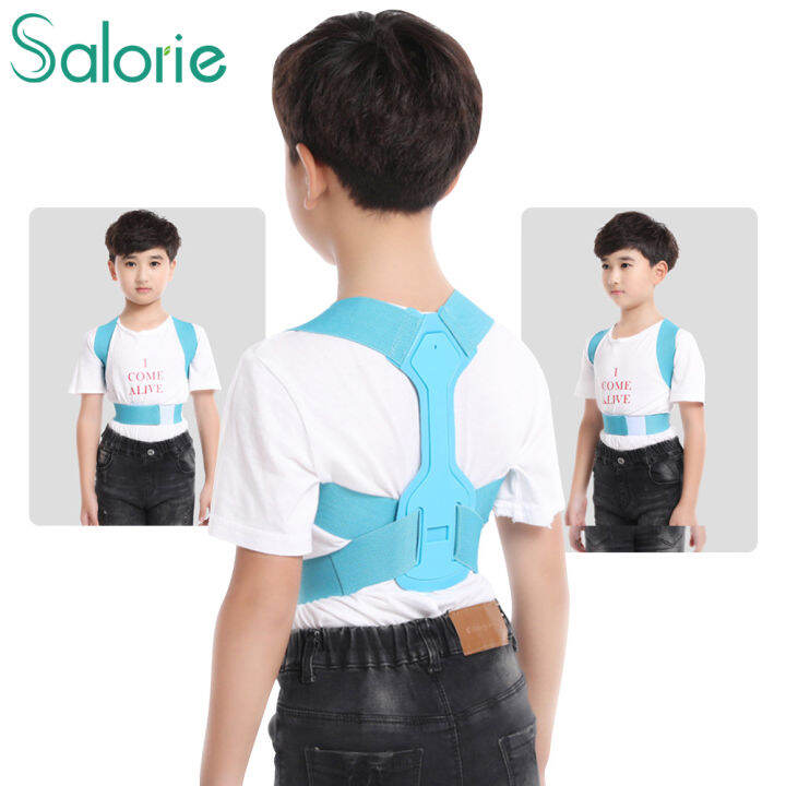 Salorie Adjustable Children Back Support Belt Kids Posture Corrector ...