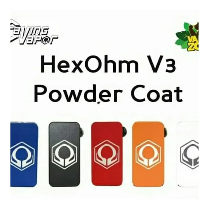 HEXOHM V3 (polos) by vapezoo powder coating 100% original | Lazada ...