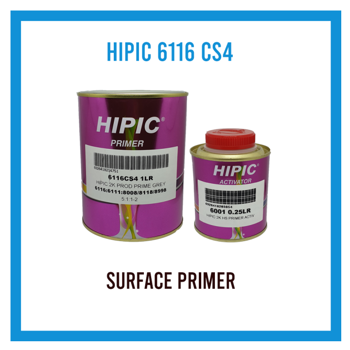 HIPIC CS4 Surface Primer Grey | Lazada PH