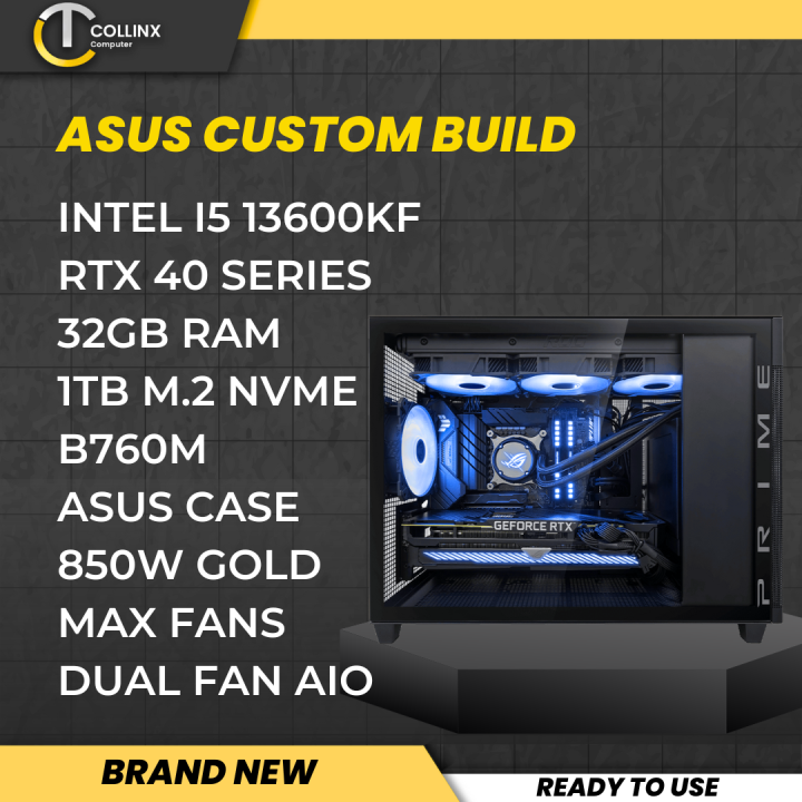 [ ASUS PC BUILD H ] INTEL CORE I5 13600KF 13TH GEN CPU Desktop Package ...