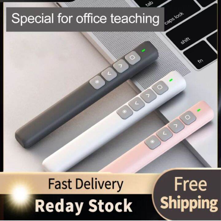 B3 Presentation Cliker 2.4GHz Wireless PPT PowerPoint Presenter Pointer ...