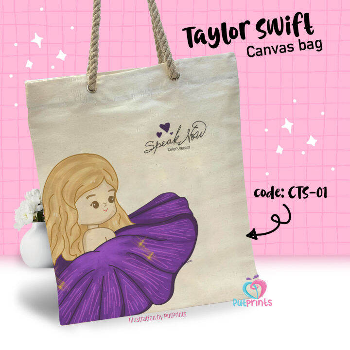 Taylor Swift Tote bag, Swifty tote bag, Swifty merch, Canvas bag ...