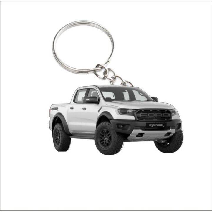Ford ranger white 2d keychain | Lazada