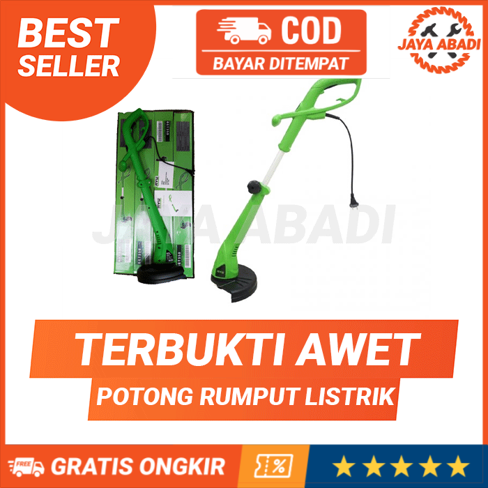 Potong Rumput Listrik RYU / Grass Trimmer / Mesin Potong Rumput Senar ...