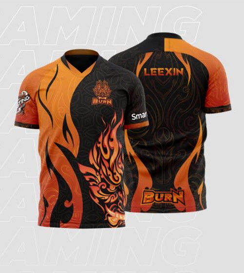 NEW BURN X FLASH JERSEYS | Lazada.co.th