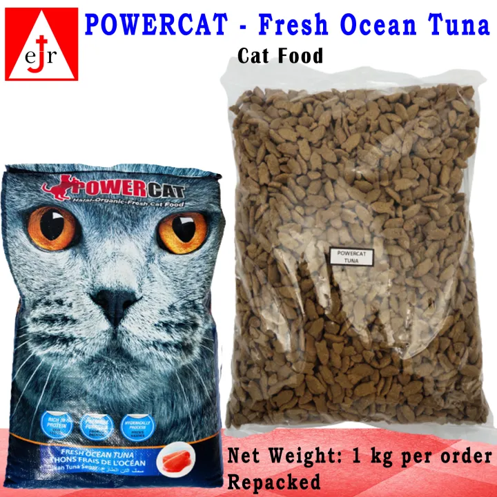 eJr Store – POWERCAT Fresh Ocean TUNA 1kg Halal Organic Fresh Cat Food ...