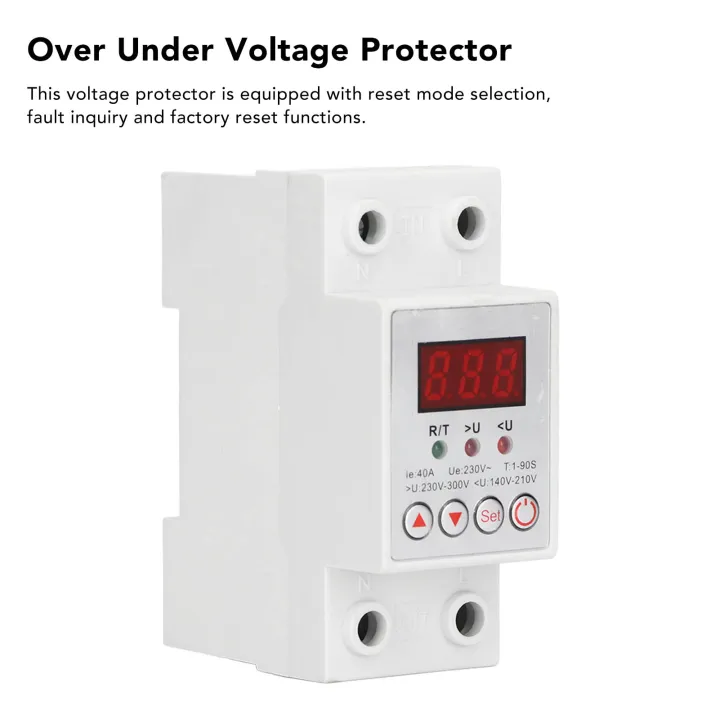 Over Under Voltage Protector, Volt Protective Device 230V for Power ...