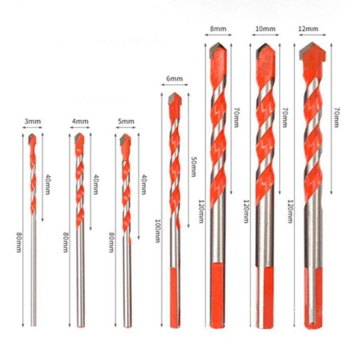 Mata Bor Multi Purpose 3,4,5,6,8,10,12mm DOUBLE THUNDERS Mata Bor ...