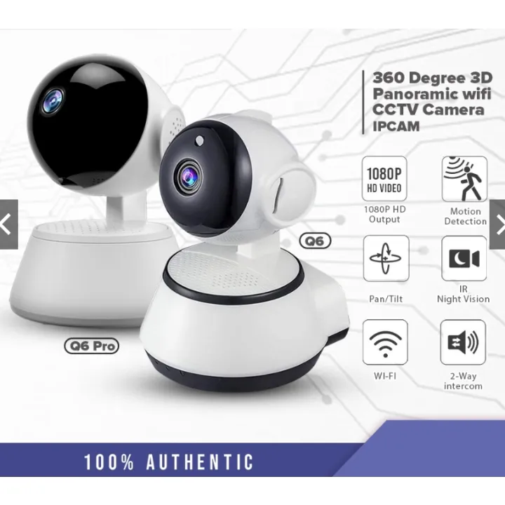 V380 IP Cam 360 degree 3D panoramic wifi CCTV Camera IPCam♘ | Lazada PH