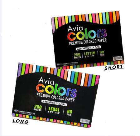 AVIA Premium Colored Papers | Lazada PH
