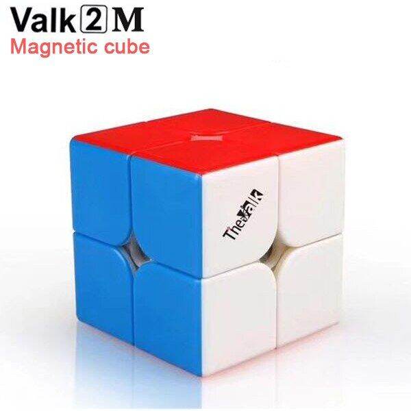 QYTOYS 2 M Cube 2X2x2 Magnetic Magic Cube Valk 2M Stickerless Magnetts ...