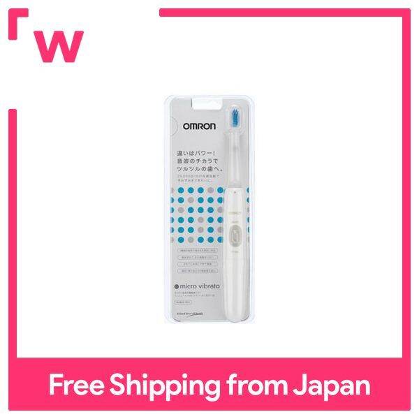 Omron Electric Toothbrush Micro Vibrato Triple Clear Brush without Stand White HT-B201-W | Lazada PH
