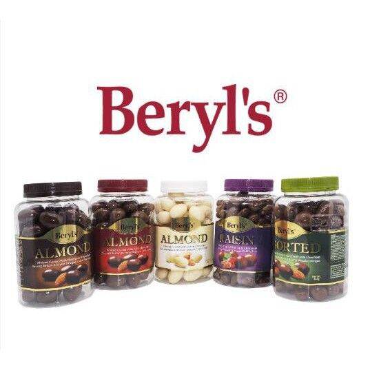 Beryl's Chocolate แอลมอนด์เคลือบช็อคโกแลต ขนาด 370-450 กรัม พร้อมส่ง ...
