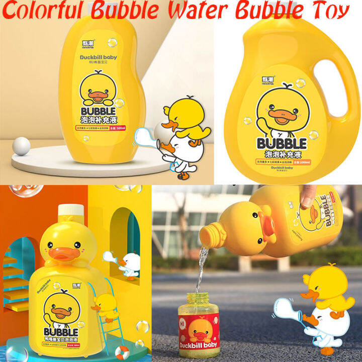 Bubble Water Refill Colorful Bubble Water Bubble Toy Supplement Liquid ...
