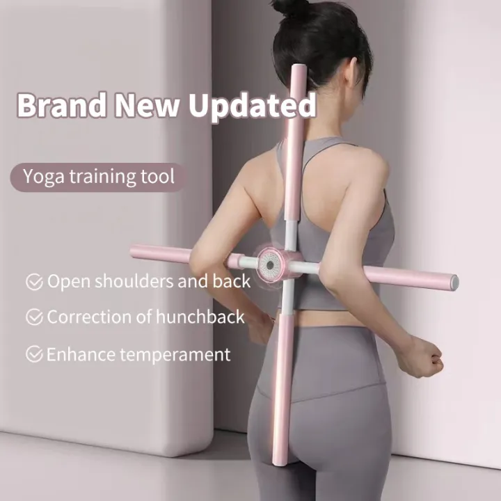 【Local Delivery】81cm Cruciform Standing Posture Corrector Yoga Training ...