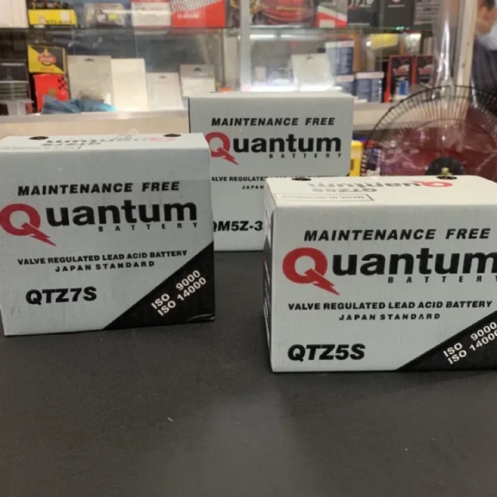 HAA- Quantum Motorcycle Battery QTZ7S 5L for Suzuki Raider 150 / R150 ...