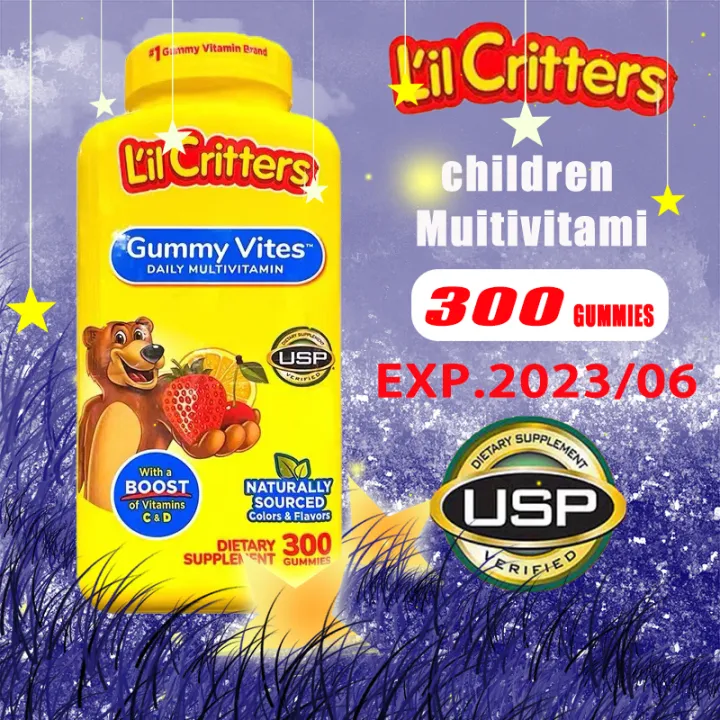 Lil Critters Children Gummy Vites Children's Complete Daily ...