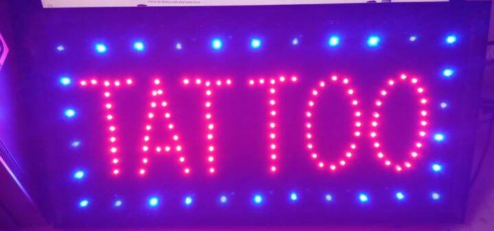 TATTOO LED SIGN | Lazada PH