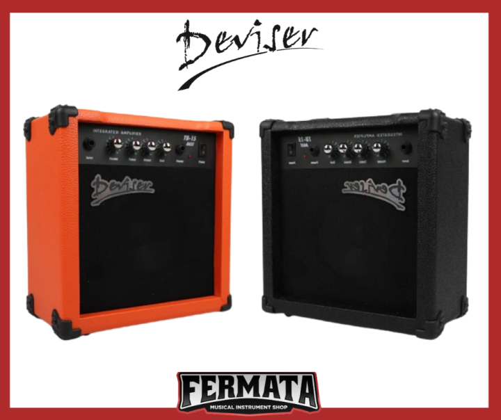 Deviser TB-15 Bass Amplifier 15-watts | Lazada PH