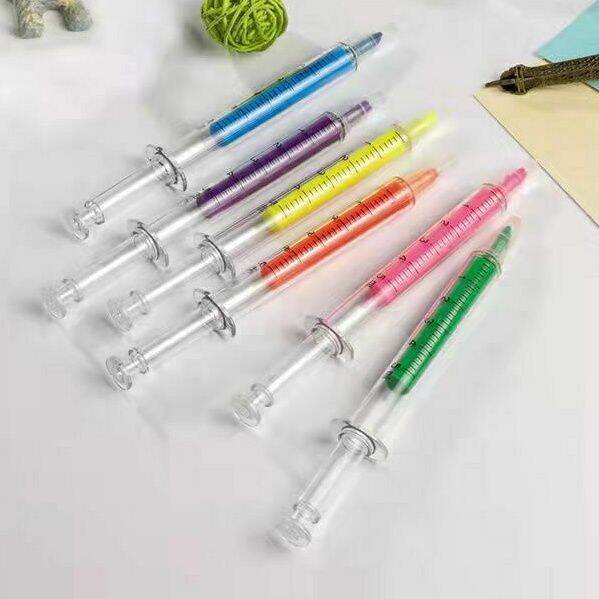 【READY STOCK】 ⚘12pcs.pack SYRINGE HIGHLIGHT MARKER | Lazada PH