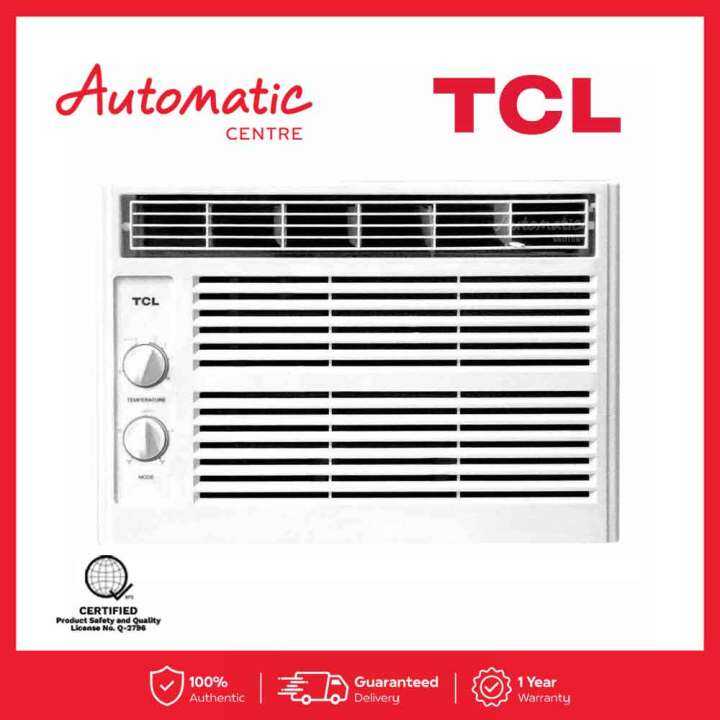 TCL TAC 06CWM/F 0.6HP Window Type Air Conditioner with Auto Restart ...