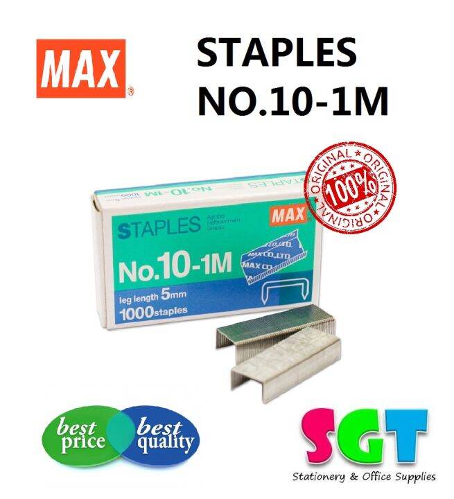 Max Staples No.10-1M (1 UNIT) | Lazada