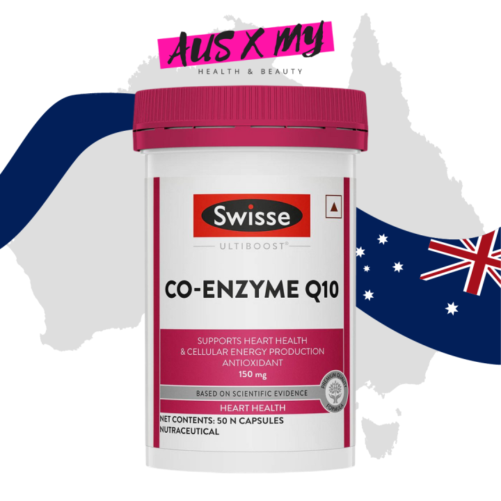 SWISSE Australia High Strength Co-Enzyme Q10 CoQ10 150mg / 300mg | Lazada