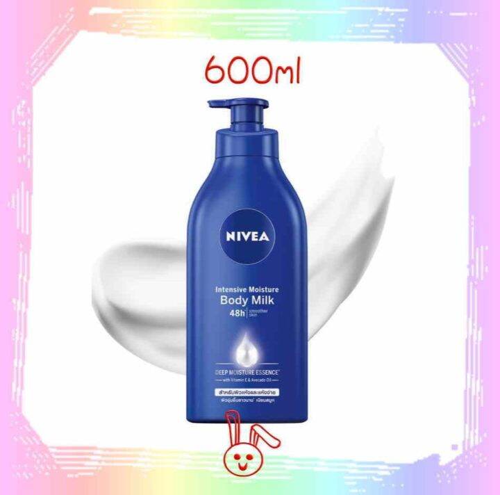 Nivea นีเวีย โลชั่นบำรุงผิวกาย อินเทนซีฟ มอยส์เจอร์ บอดี้ มิลค์ 600 มล. ...