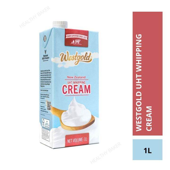 READY STOCK WESTGOLD UHT WHIPPING CREAM 1L / WHIPPING CREAM / BAKING ...