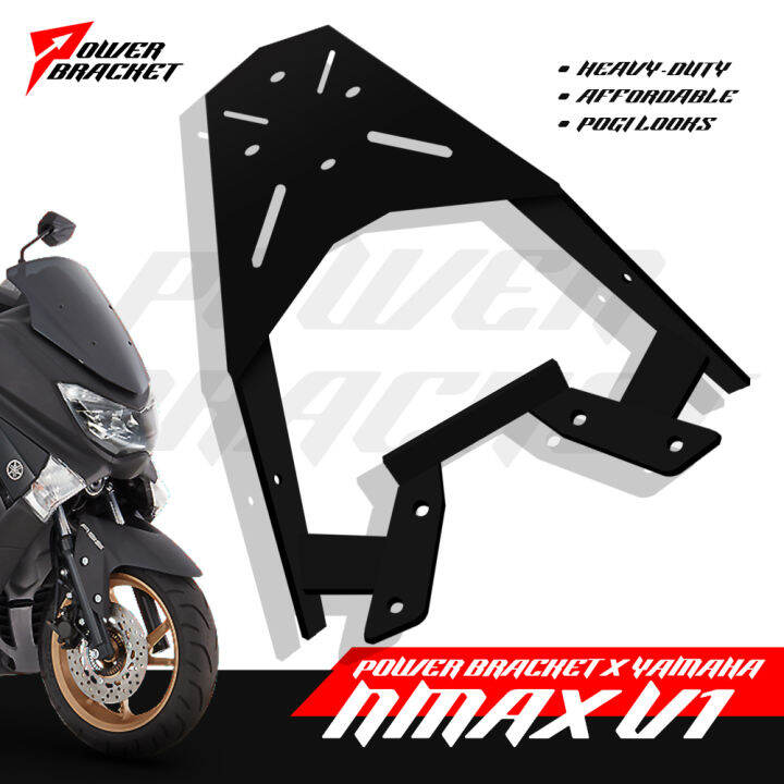 Yamaha Nmax 155 V1 Top box bracket / Power Rack / Monorack / Motorcycle ...
