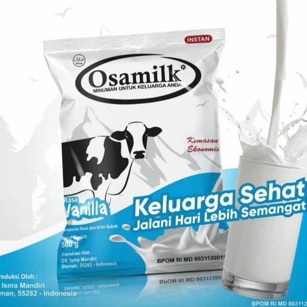 Susu Gemuk OSAMILK 500 Gram, Vanila & Coklat | Lazada Indonesia