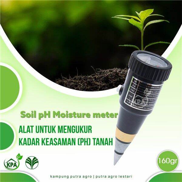 Alat Ukur PH Tanah dan Keasaman Tanah - SOIL PH MOISTURE METER | Lazada ...