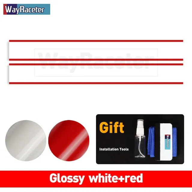 Car Hood Decal Engine Cover Rally Line Bonnet Stripe Sticker For MINI ...