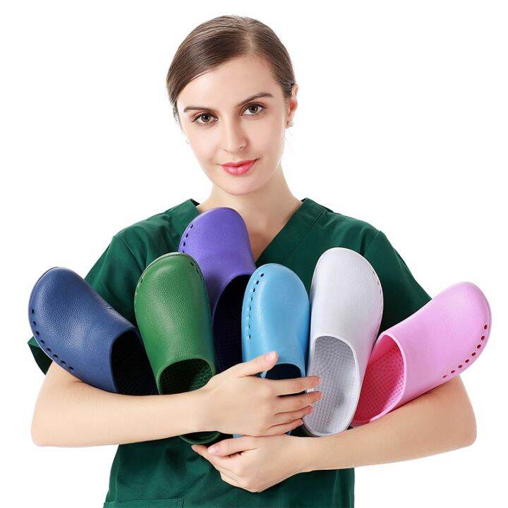 Soft Medical Doctors Nurses Surgical Shoes Anti-slip Clogs Operating ...