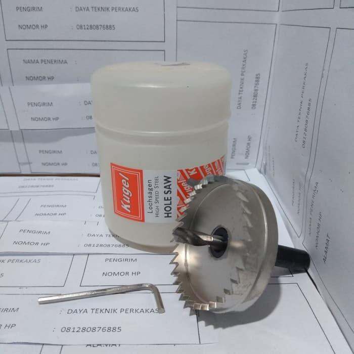 KUGEL HOLE SAW BESI 60MM - HOLE SAW KAYU 60MM - MATA BOR BESI HOLE SAW ...